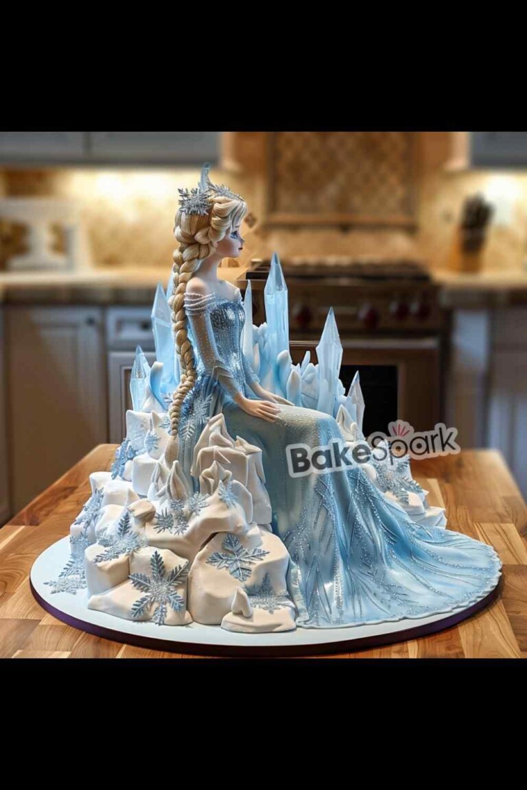 25 Frozen (Elsa + Olaf) Cake Design Ideas [GALLERY] - BakeSpark