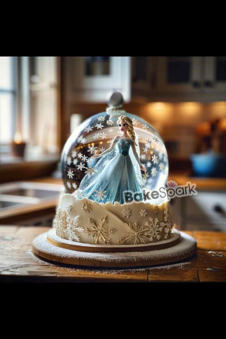 25 Frozen (Elsa + Olaf) Cake Design Ideas [GALLERY] - BakeSpark