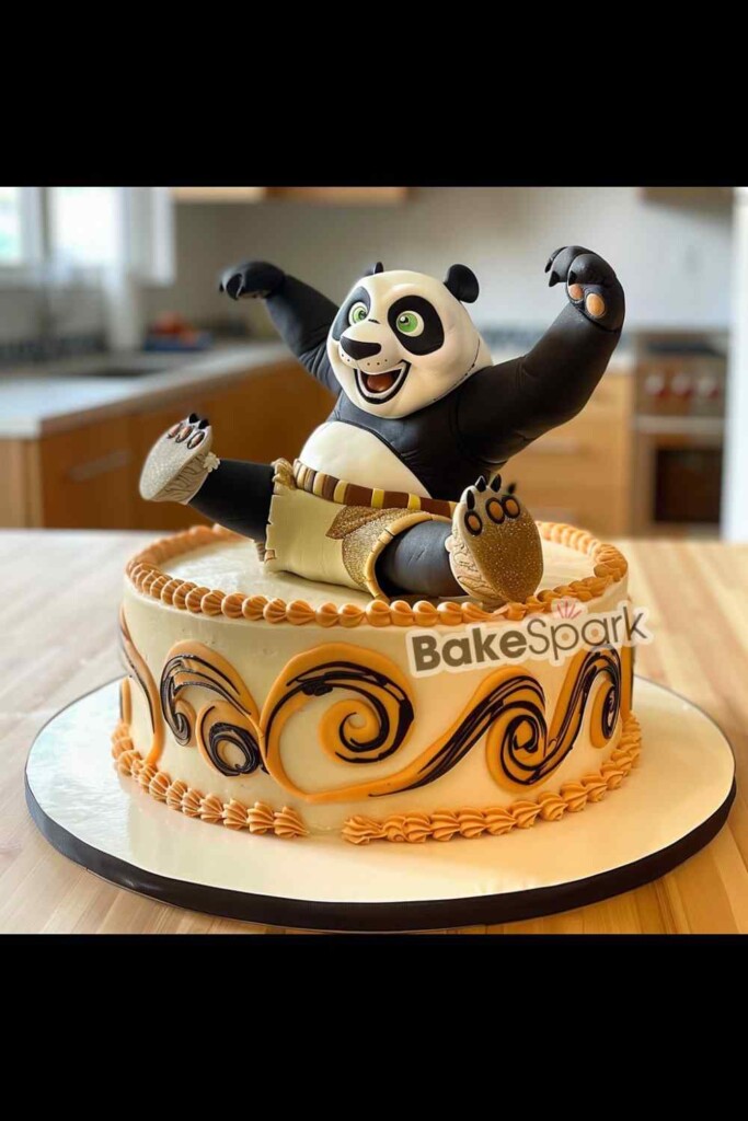 18 Kung Fu Panda Cake Design Ideas [GALLERY] - BakeSpark