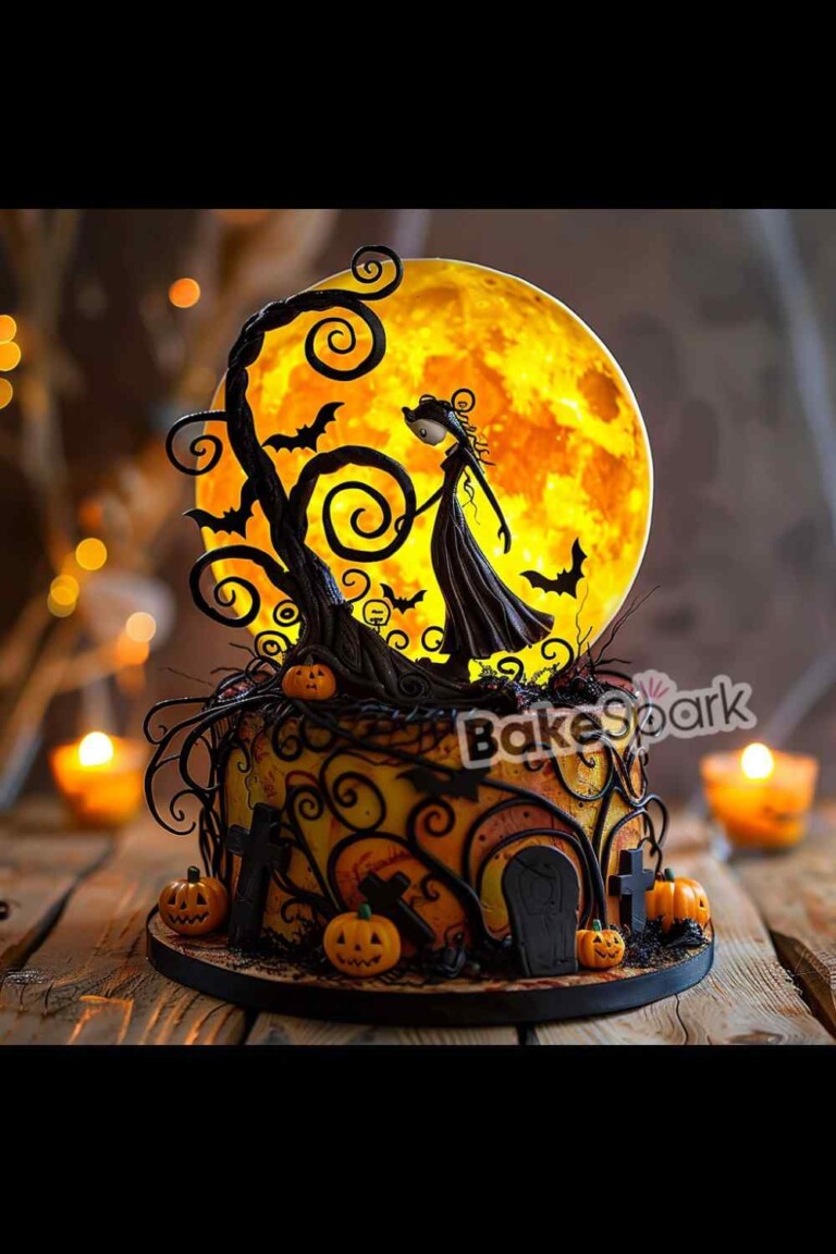 33 Nightmare Before Christmas Cake Design Ideas [GALLERY] - BakeSpark