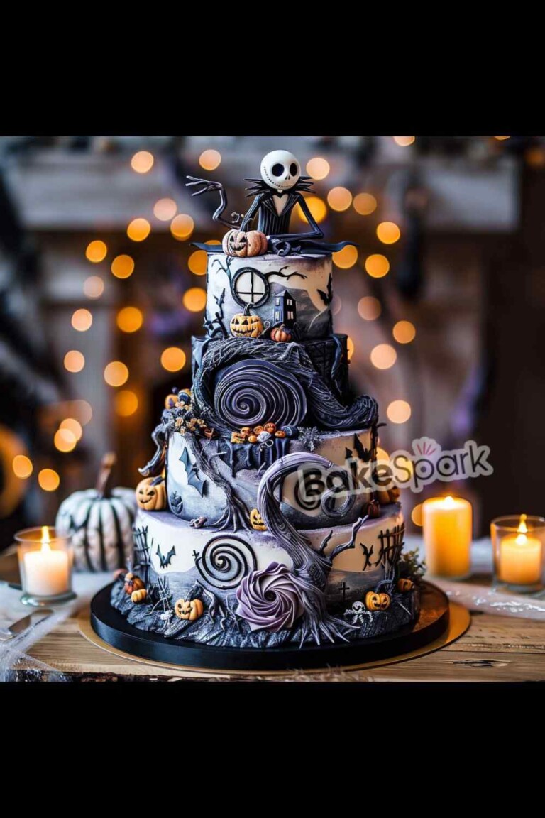 33 Nightmare Before Christmas Cake Design Ideas [GALLERY] - BakeSpark