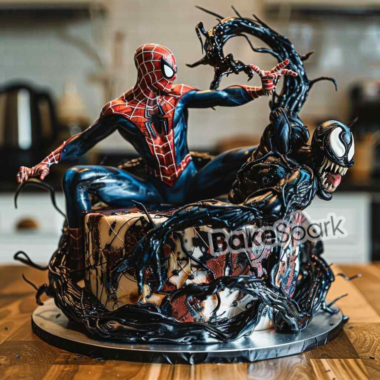 79 Spider-Man Cake Design Ideas [GALLERY] - BakeSpark