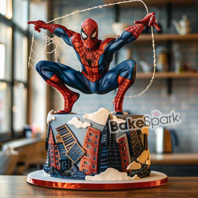 79 Spider-Man Cake Design Ideas [GALLERY] - BakeSpark