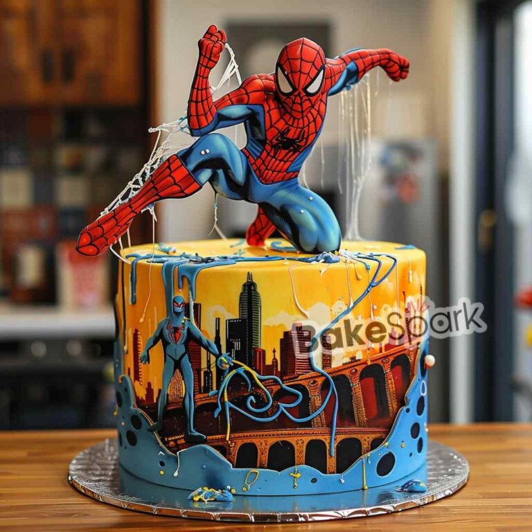 79 Spider-Man Cake Design Ideas [GALLERY] - BakeSpark