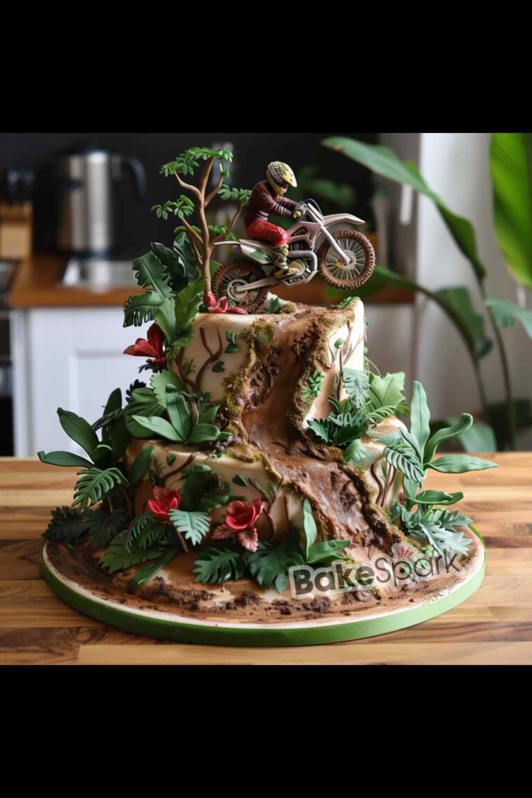 26 Dirt Bike Cake Design Ideas [GALLERY] - BakeSpark