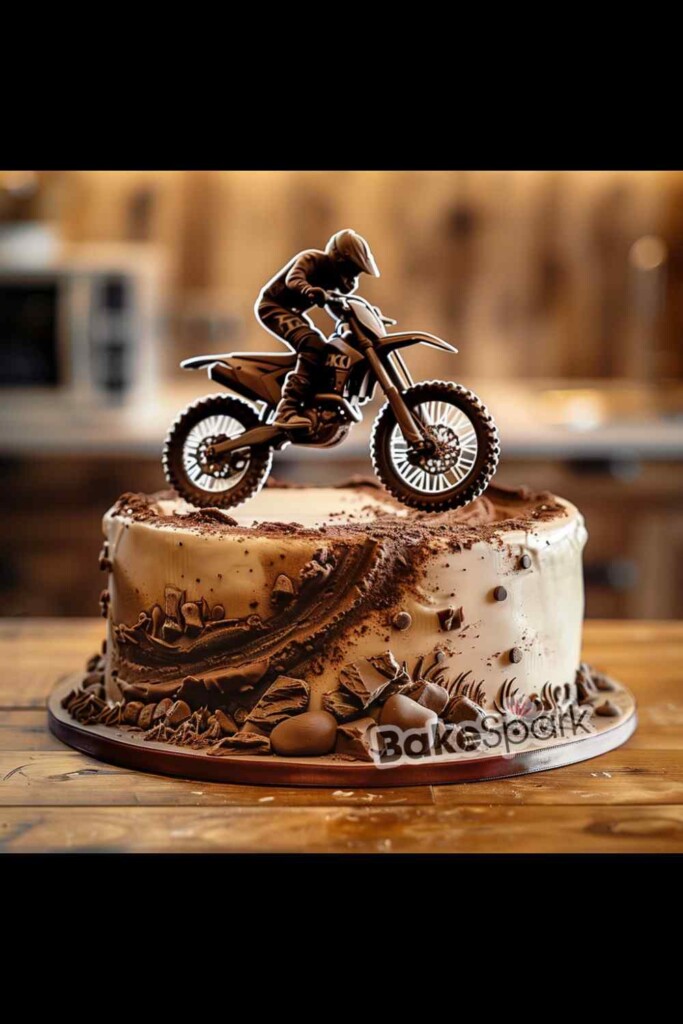 26 Dirt Bike Cake Design Ideas [GALLERY] - BakeSpark