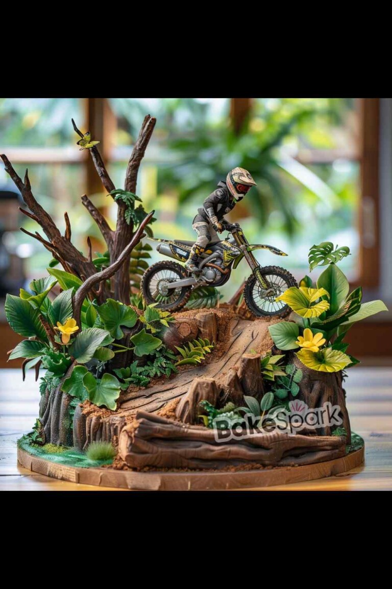 26 Dirt Bike Cake Design Ideas [GALLERY] - BakeSpark