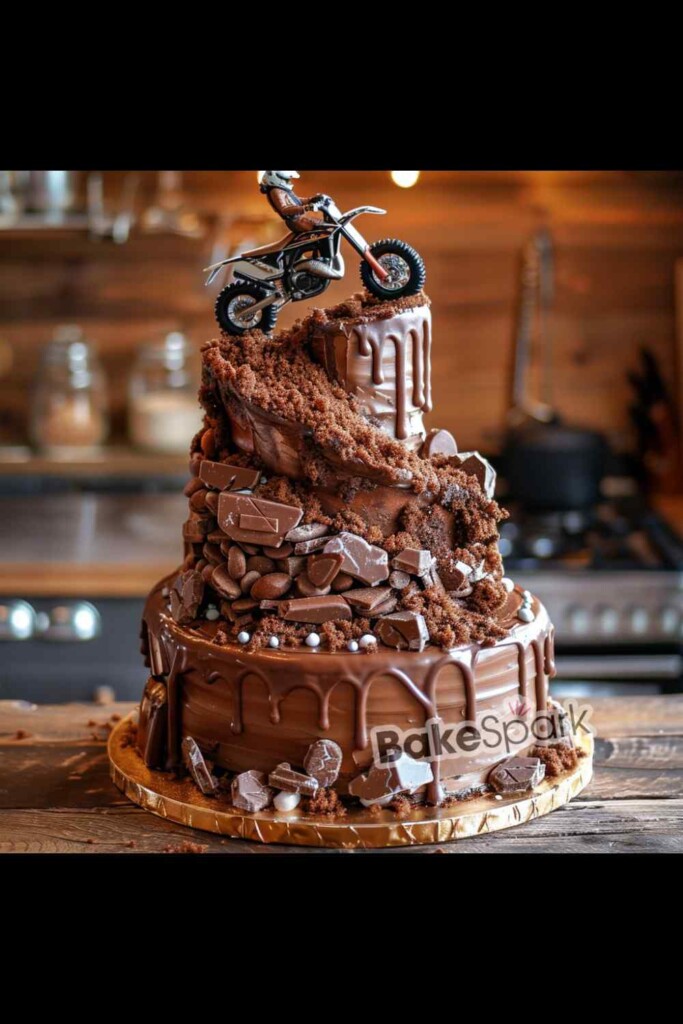 26 Dirt Bike Cake Design Ideas [GALLERY] - BakeSpark