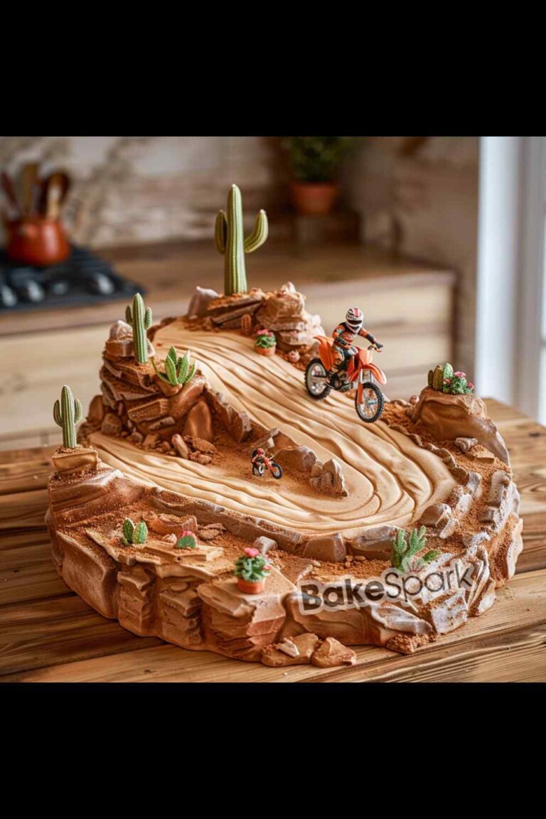 26 Dirt Bike Cake Design Ideas [GALLERY] - BakeSpark