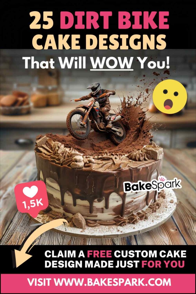 26 Dirt Bike Cake Design Ideas [GALLERY] - BakeSpark