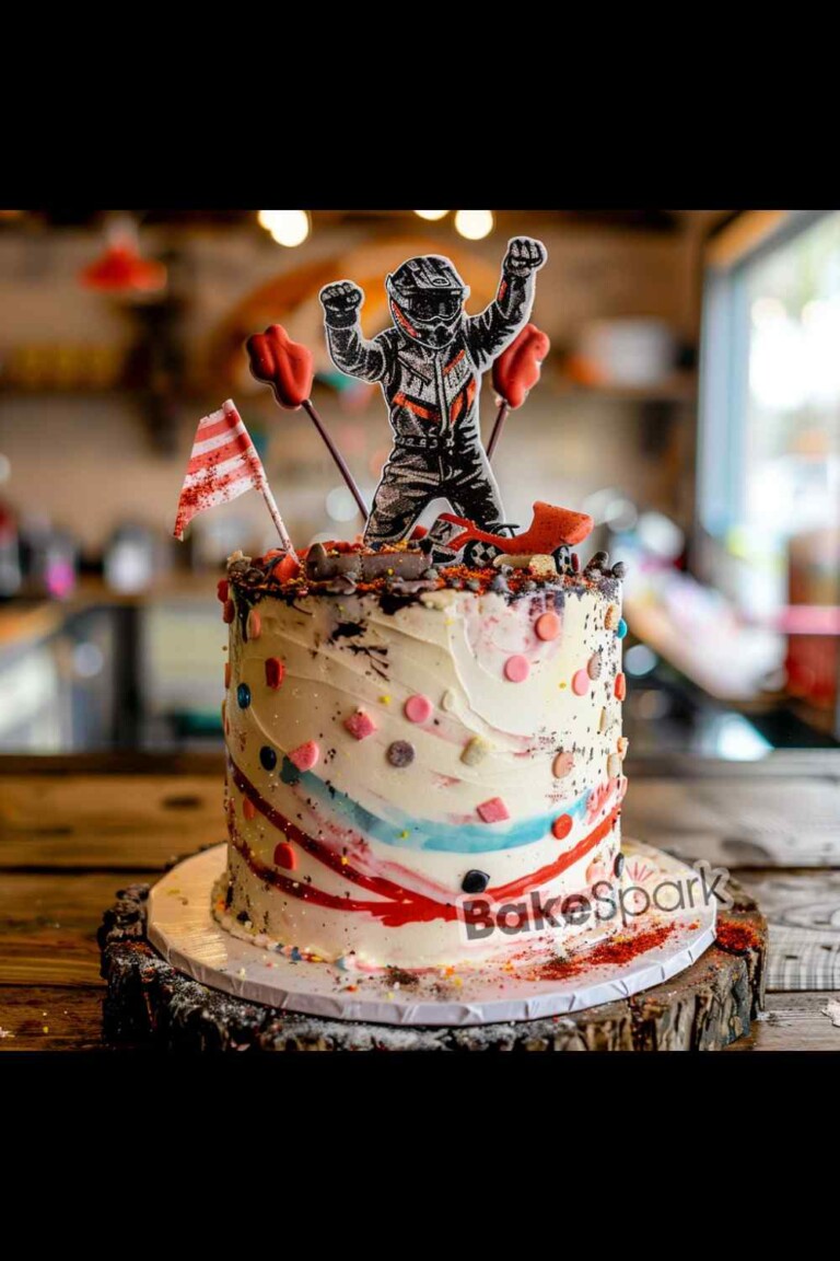 26 Dirt Bike Cake Design Ideas [GALLERY] - BakeSpark