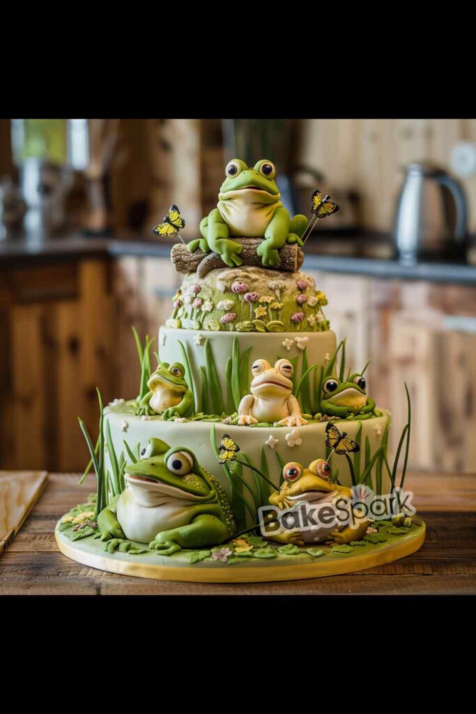20 Frog Cake Design Ideas [GALLERY] - BakeSpark