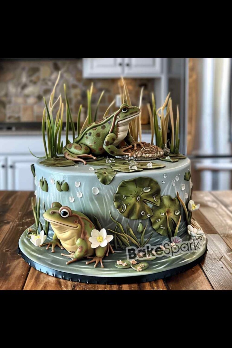20 Frog Cake Design Ideas [GALLERY] - BakeSpark