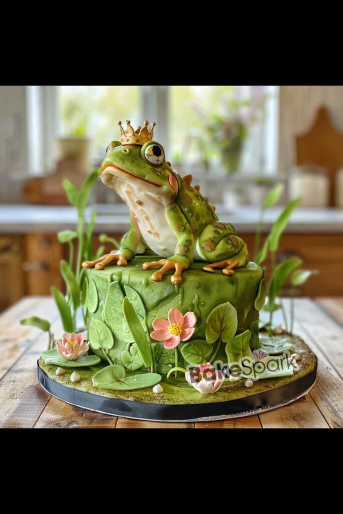 20 Frog Cake Design Ideas [GALLERY] - BakeSpark
