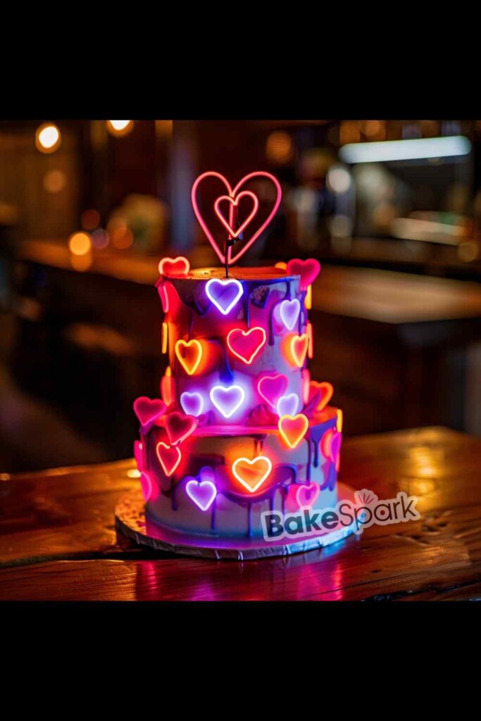 32 Glowing In The Dark Cake Design Ideas [GALLERY] - BakeSpark