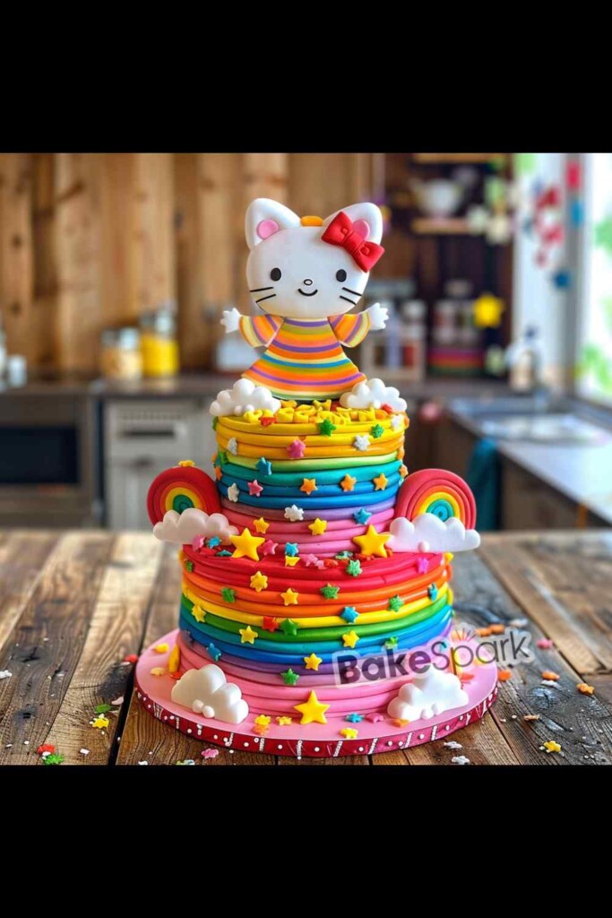 26 Hello Kitty Cake Design Ideas [GALLERY] - BakeSpark
