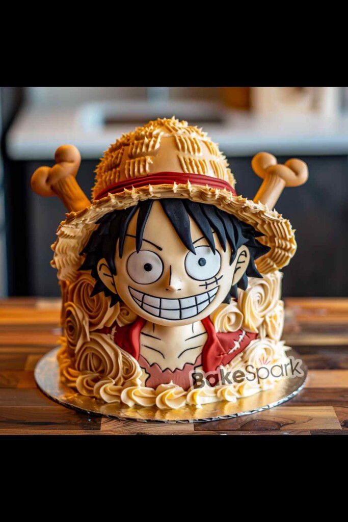 24 One Piece Cake Design Ideas [GALLERY] - BakeSpark