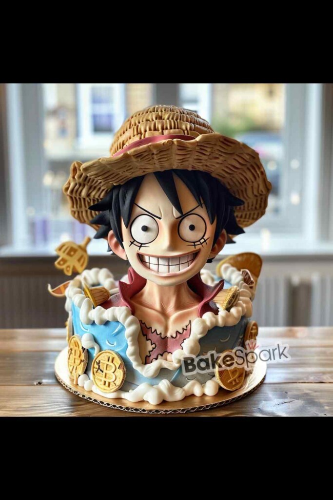 24 One Piece Cake Design Ideas [GALLERY] - BakeSpark