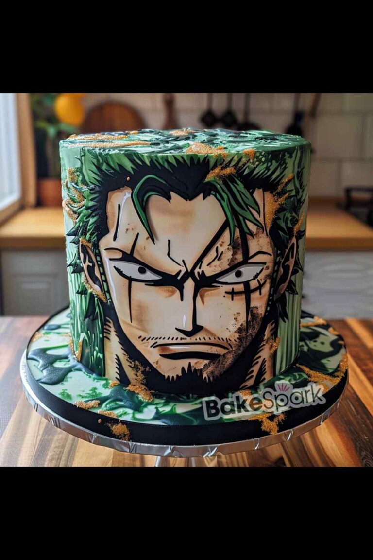 24 One Piece Cake Design Ideas [GALLERY] - BakeSpark