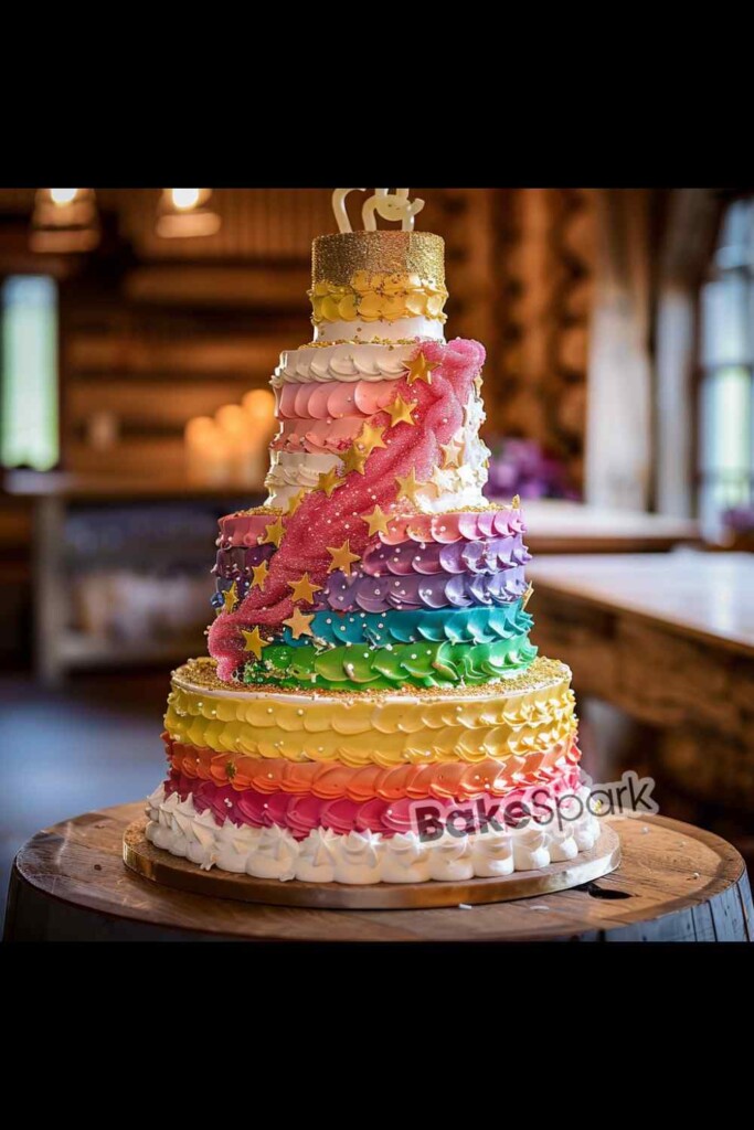 15 Rainbow Cake Design Ideas [GALLERY] - BakeSpark