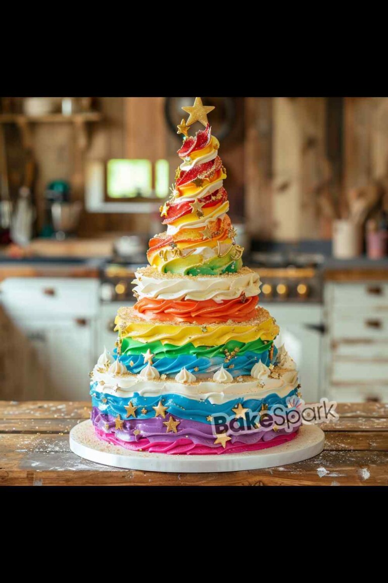 15 Rainbow Cake Design Ideas [GALLERY] - BakeSpark