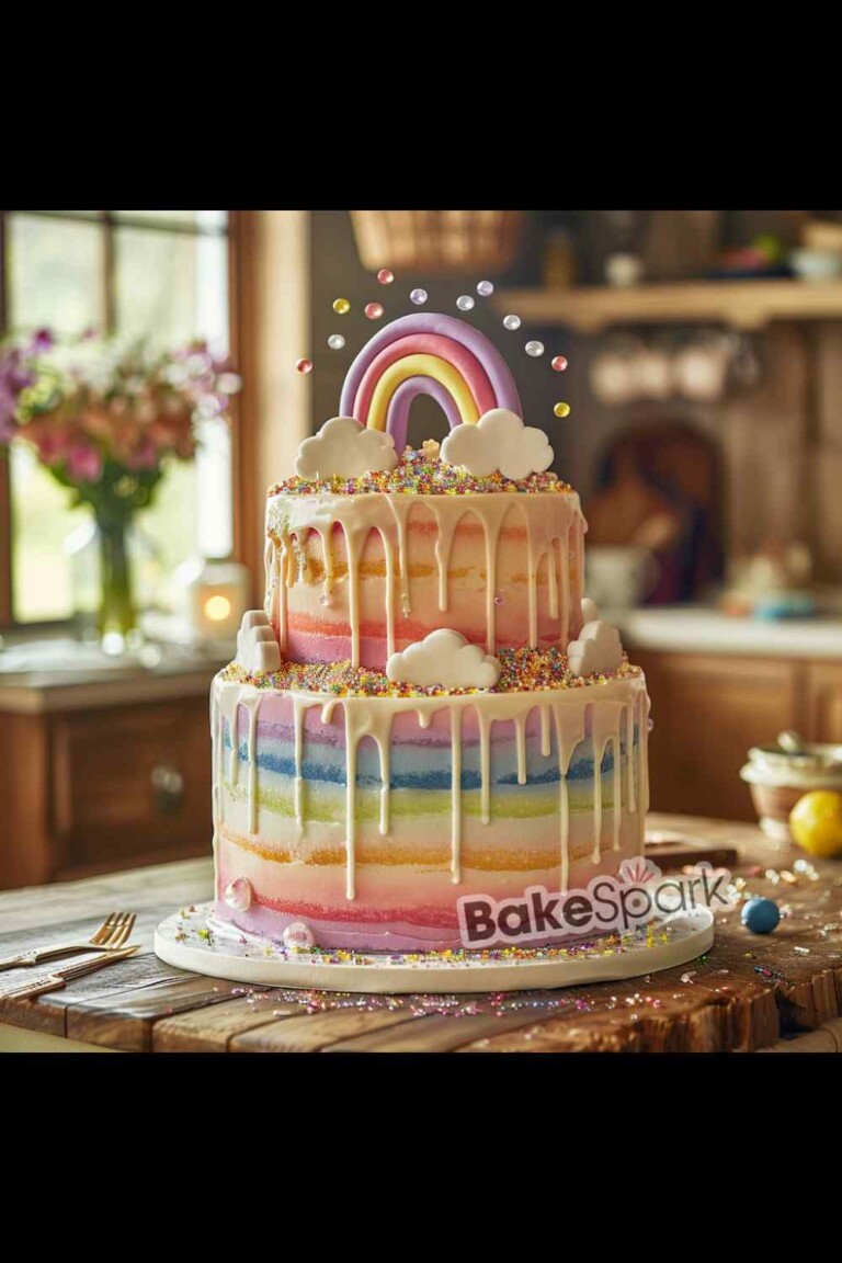 15 Rainbow Cake Design Ideas [GALLERY] - BakeSpark