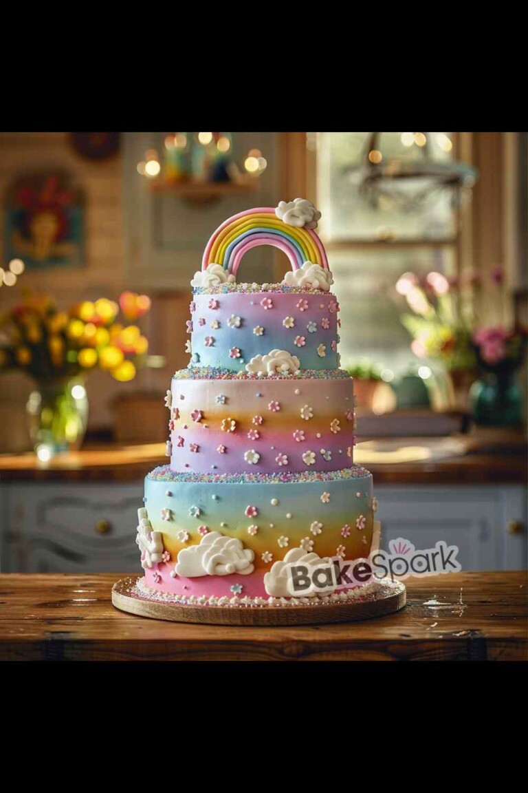 15 Rainbow Cake Design Ideas [GALLERY] - BakeSpark