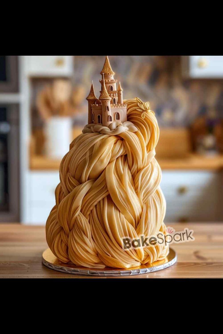 47 Rapnuzel (Tangled) Cake Design Ideas [GALLERY] - BakeSpark