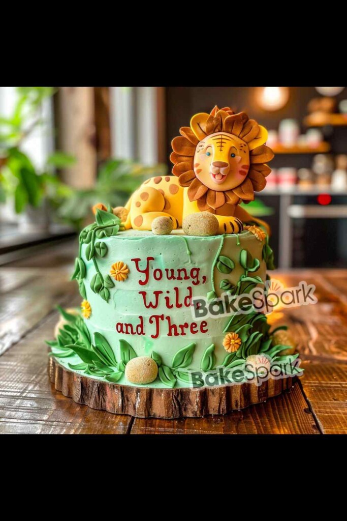 19 Safari Cake Design Ideas [GALLERY] - BakeSpark