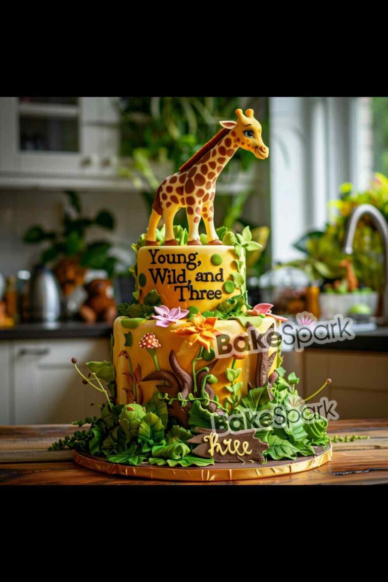 19 Safari Cake Design Ideas [GALLERY] - BakeSpark
