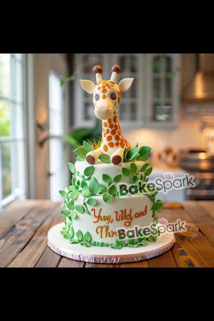 19 Safari Cake Design Ideas [GALLERY] - BakeSpark