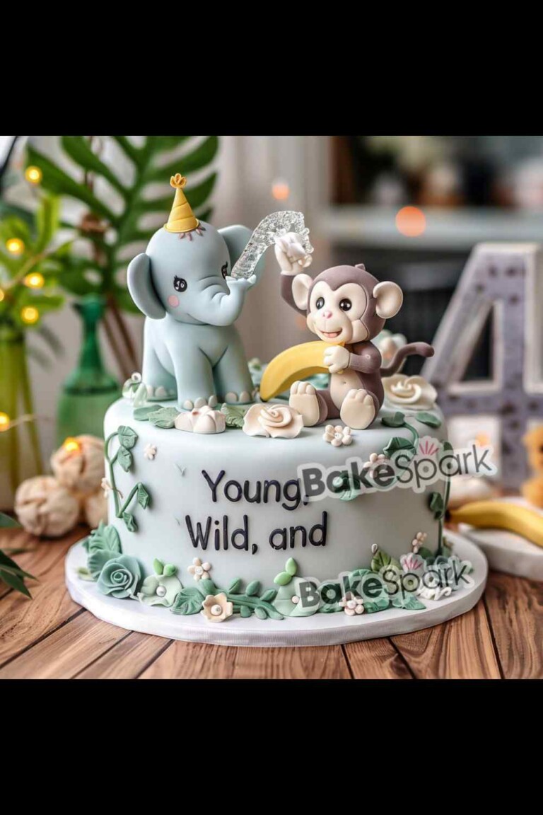 19 Safari Cake Design Ideas [GALLERY] - BakeSpark
