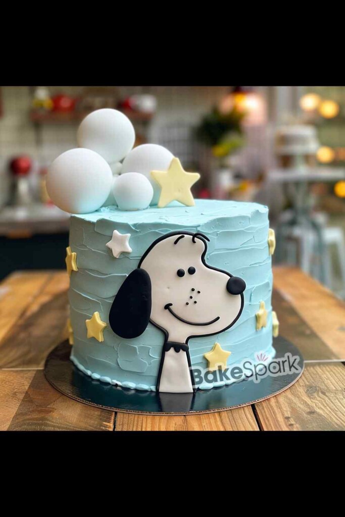 17 Snoopy Cake Design Ideas [GALLERY] - BakeSpark