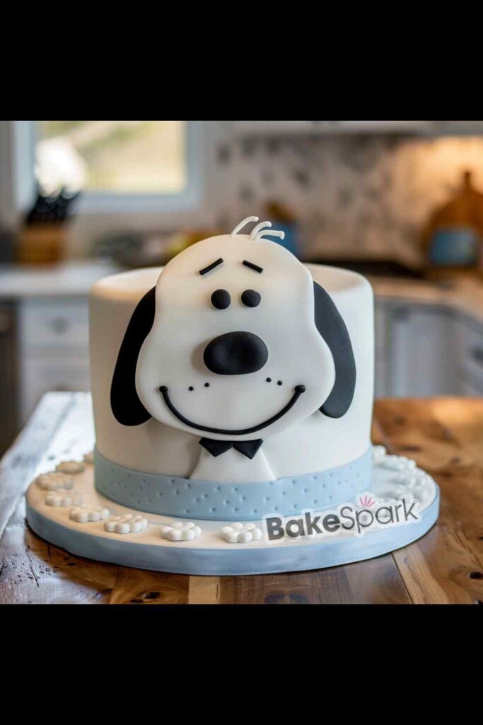 17 Snoopy Cake Design Ideas [GALLERY] - BakeSpark