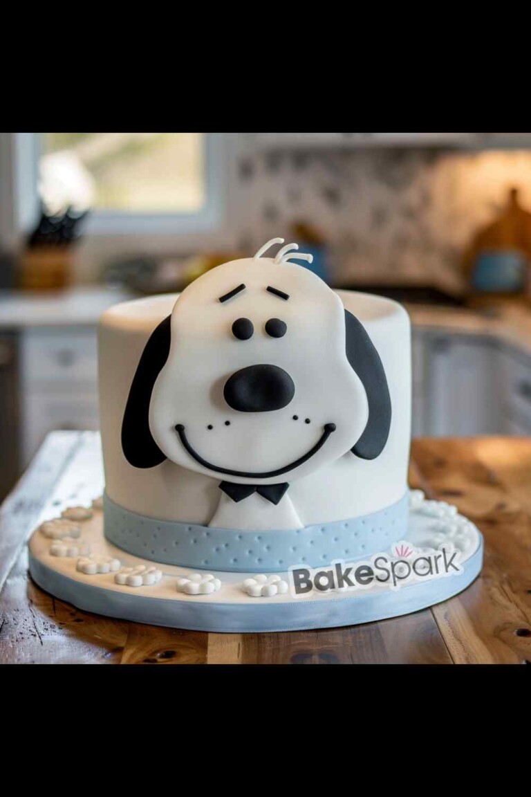 17 Snoopy Cake Design Ideas [GALLERY] - BakeSpark