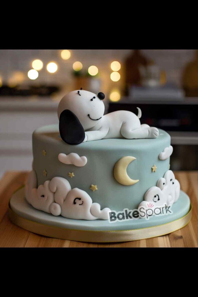 17 Snoopy Cake Design Ideas [GALLERY] - BakeSpark