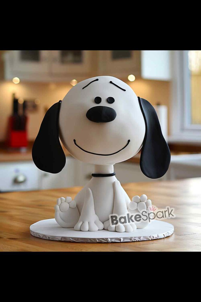 17 Snoopy Cake Design Ideas [GALLERY] - BakeSpark