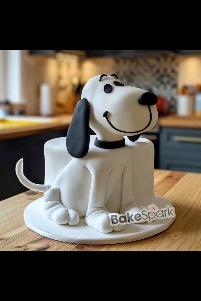 17 Snoopy Cake Design Ideas [GALLERY] - BakeSpark