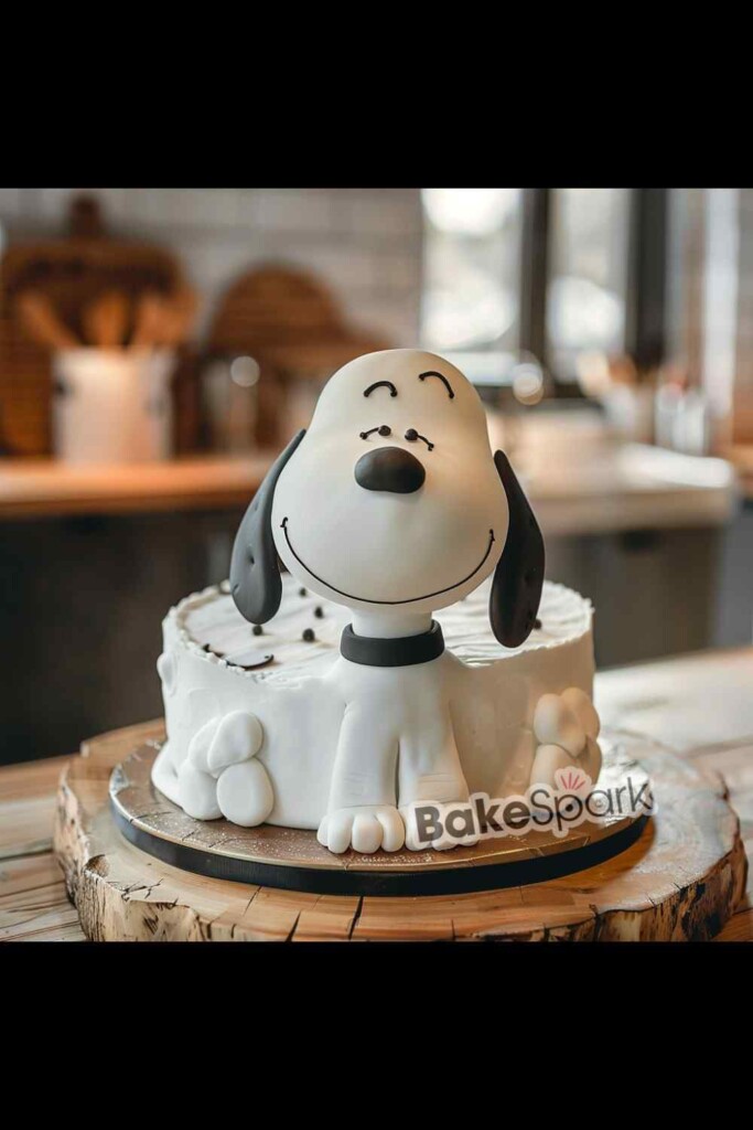 17 Snoopy Cake Design Ideas [GALLERY] - BakeSpark