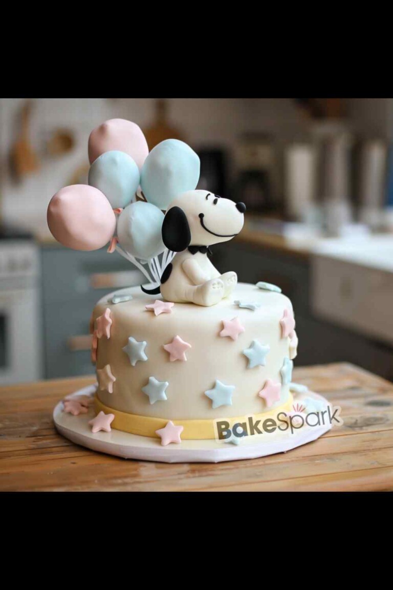 17 Snoopy Cake Design Ideas [GALLERY] - BakeSpark