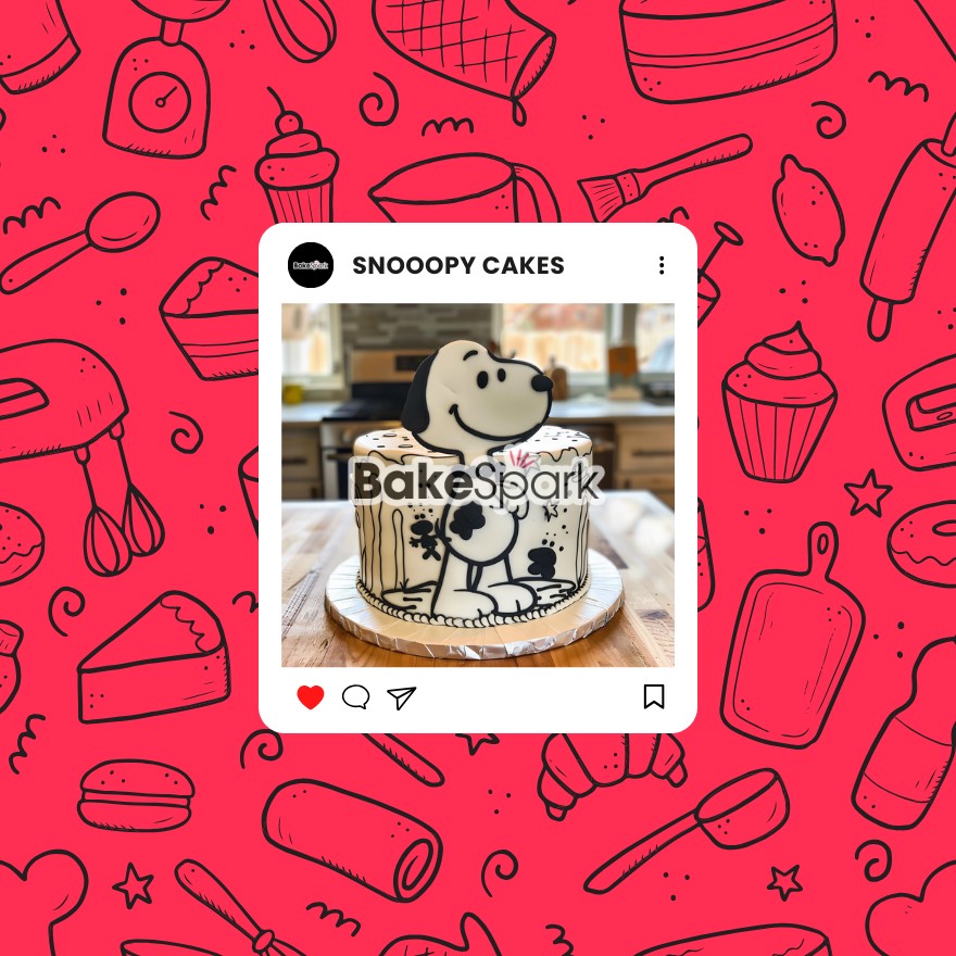 17 Snoopy Cake Design Ideas [GALLERY] - BakeSpark