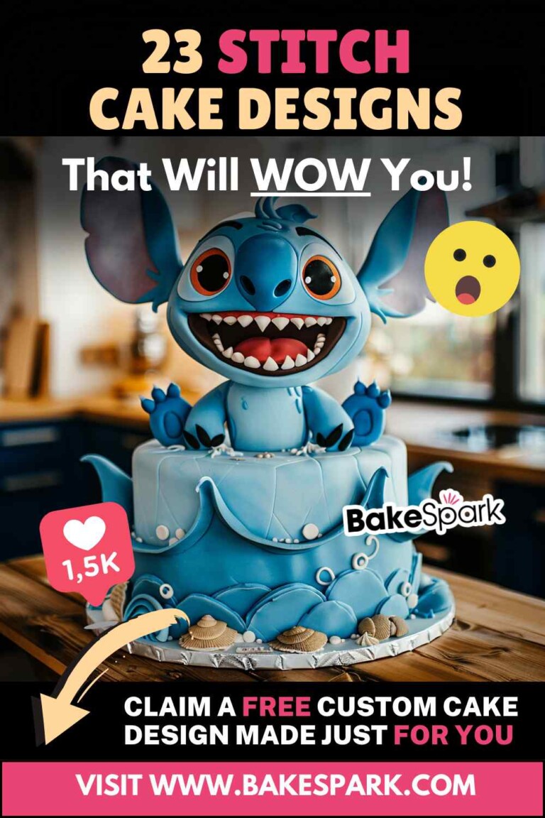 23 Stitch Cake Design Ideas [GALLERY] - BakeSpark