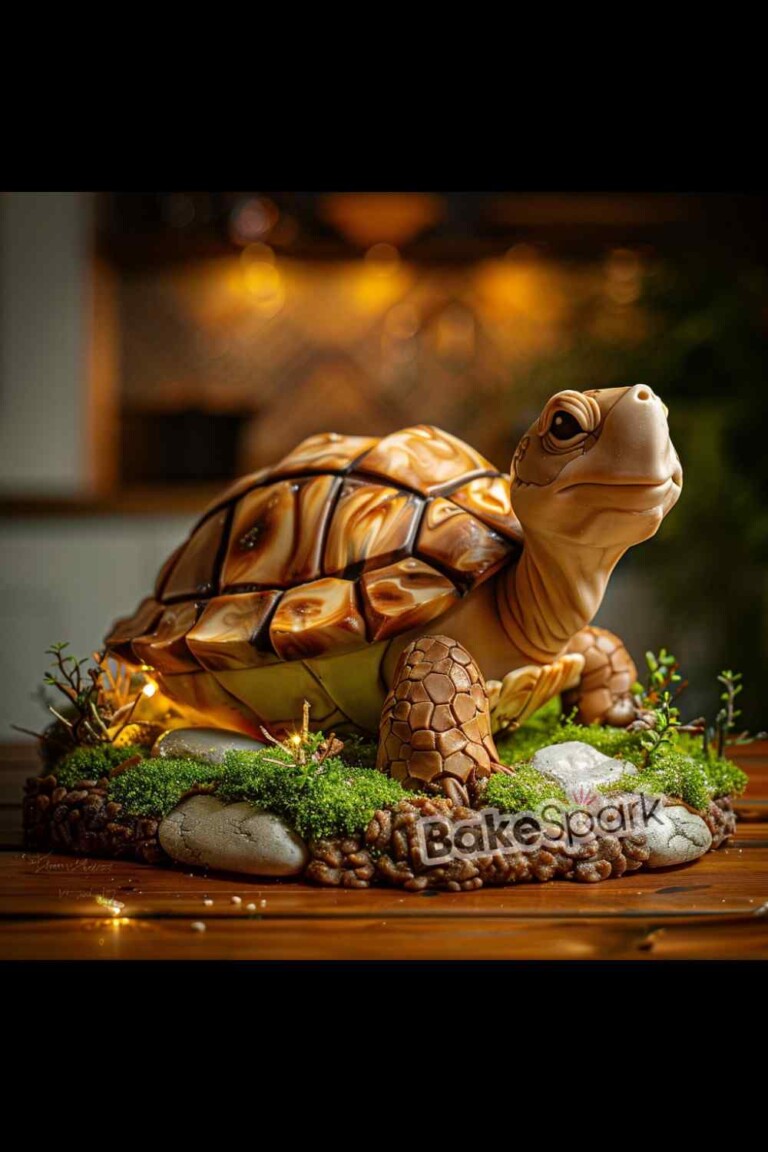 20 Turtle Cake Design Ideas [GALLERY] - BakeSpark