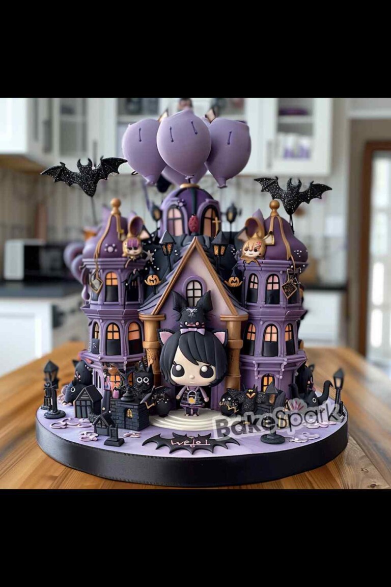 28 Wednesday Addams Cake Design Ideas [GALLERY] - BakeSpark
