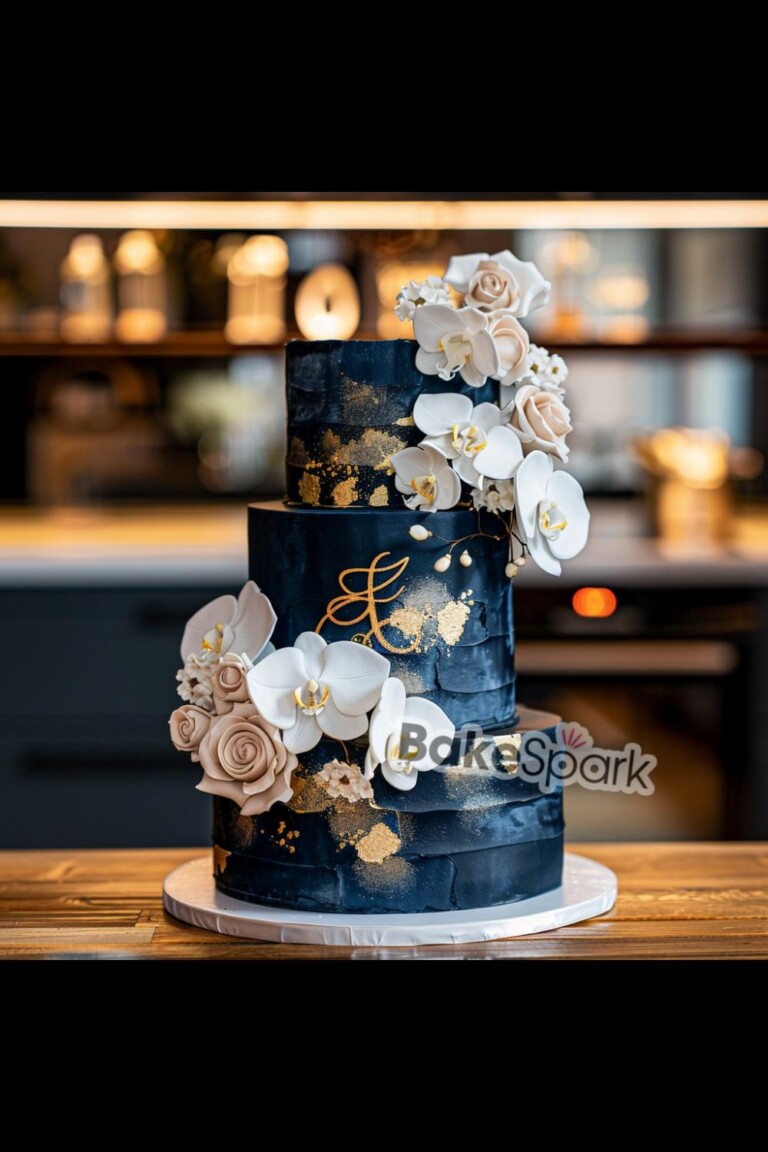 47 Blue Color Cake Design Ideas [GALLERY] - BakeSpark