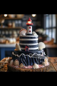 47 Blue Color Cake Design Ideas [GALLERY] - BakeSpark