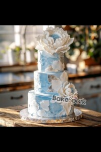 47 Blue Color Cake Design Ideas [GALLERY] - BakeSpark