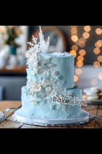 47 Blue Color Cake Design Ideas [GALLERY] - BakeSpark