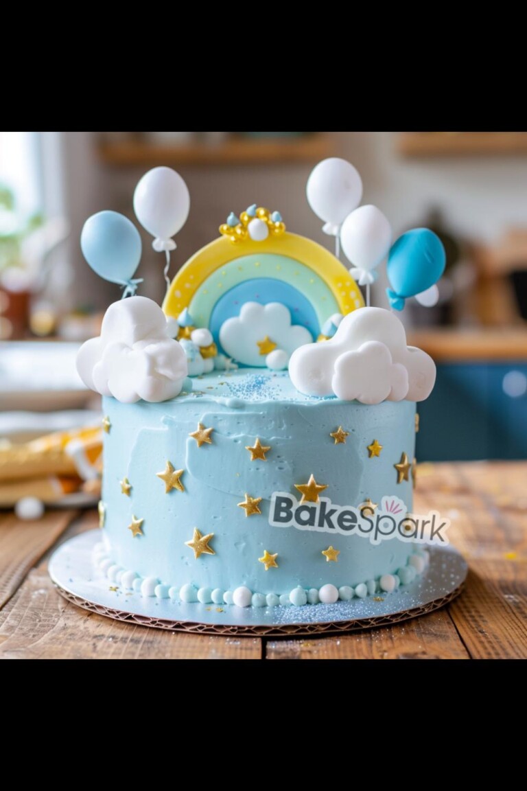 47 Blue Color Cake Design Ideas [GALLERY] - BakeSpark