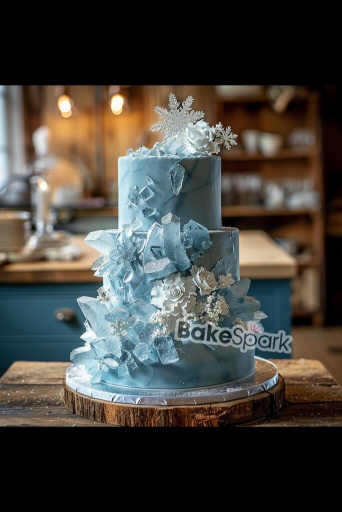 47 Blue Color Cake Design Ideas [GALLERY] - BakeSpark